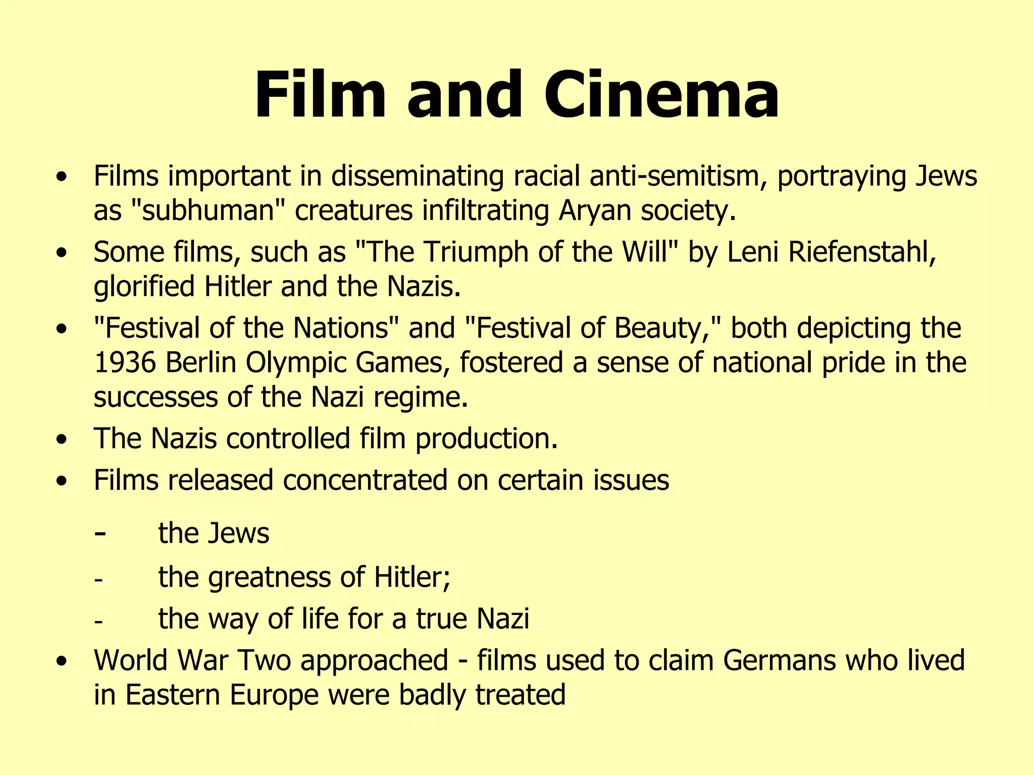 Propaganda in nazi germany | PPT