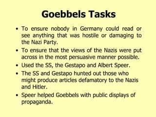 Propaganda in nazi germany | PPT