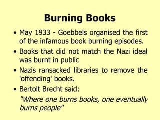 Propaganda in nazi germany | PPT