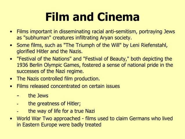 Propaganda in nazi germany | PPT