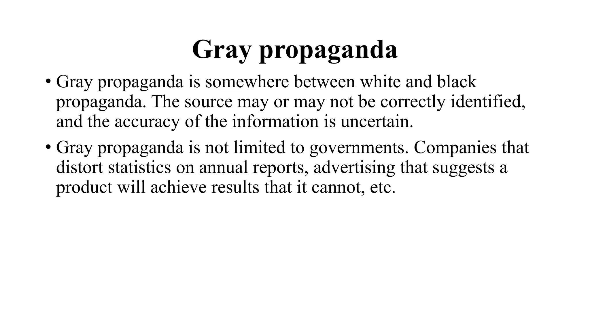 Propaganda Lec 19 (3).pptx presentation of | PPT