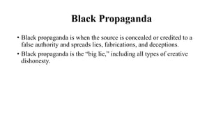 Propaganda Lec 19 (3).pptx presentation of | PPT