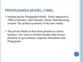Propaganda model (Revisited) | PPTX