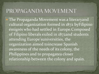 Propaganda Movement | PPTX