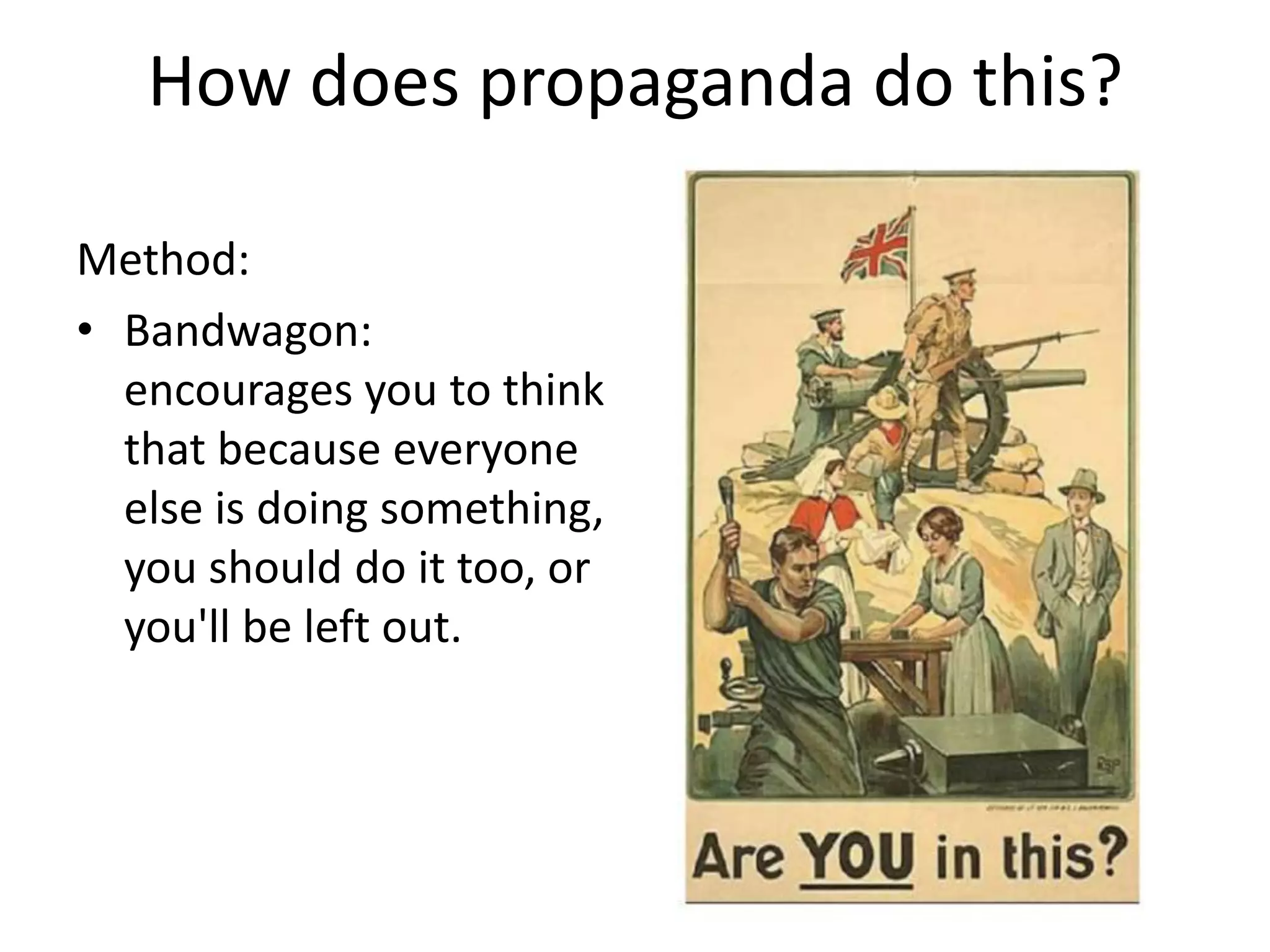 Propaganda notes | PPTX