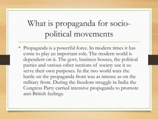 Propaganda vs. Advertisement | PPTX