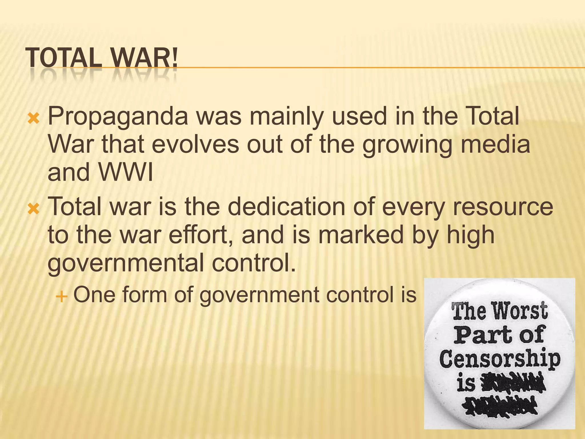 Propaganda power point | PPTX