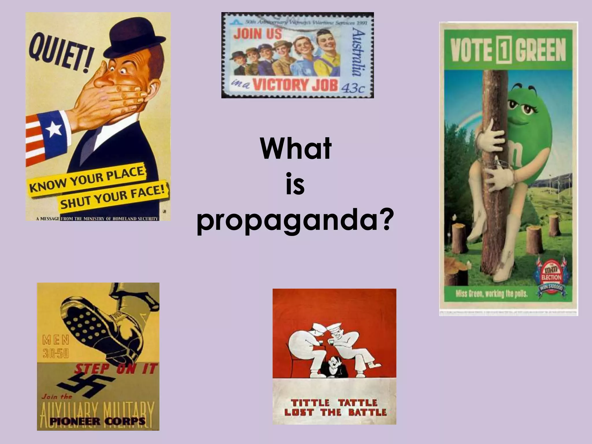 Propaganda power point | PPTX