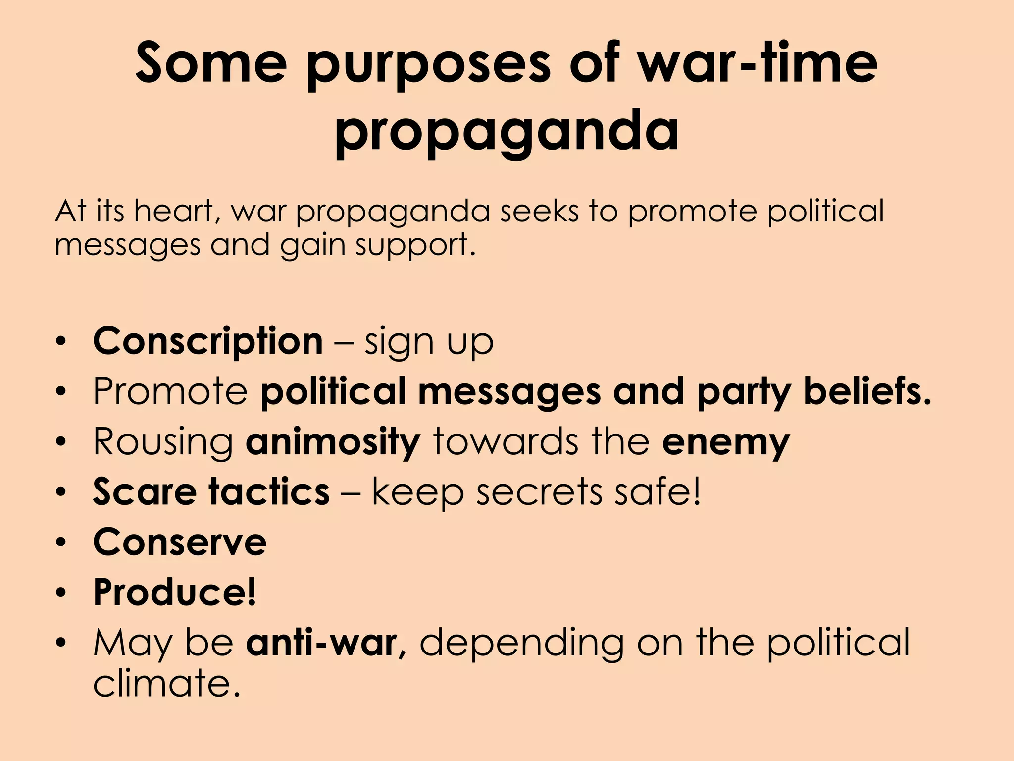 Propaganda power point | PPTX