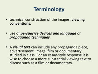 Propaganda power point | PPTX