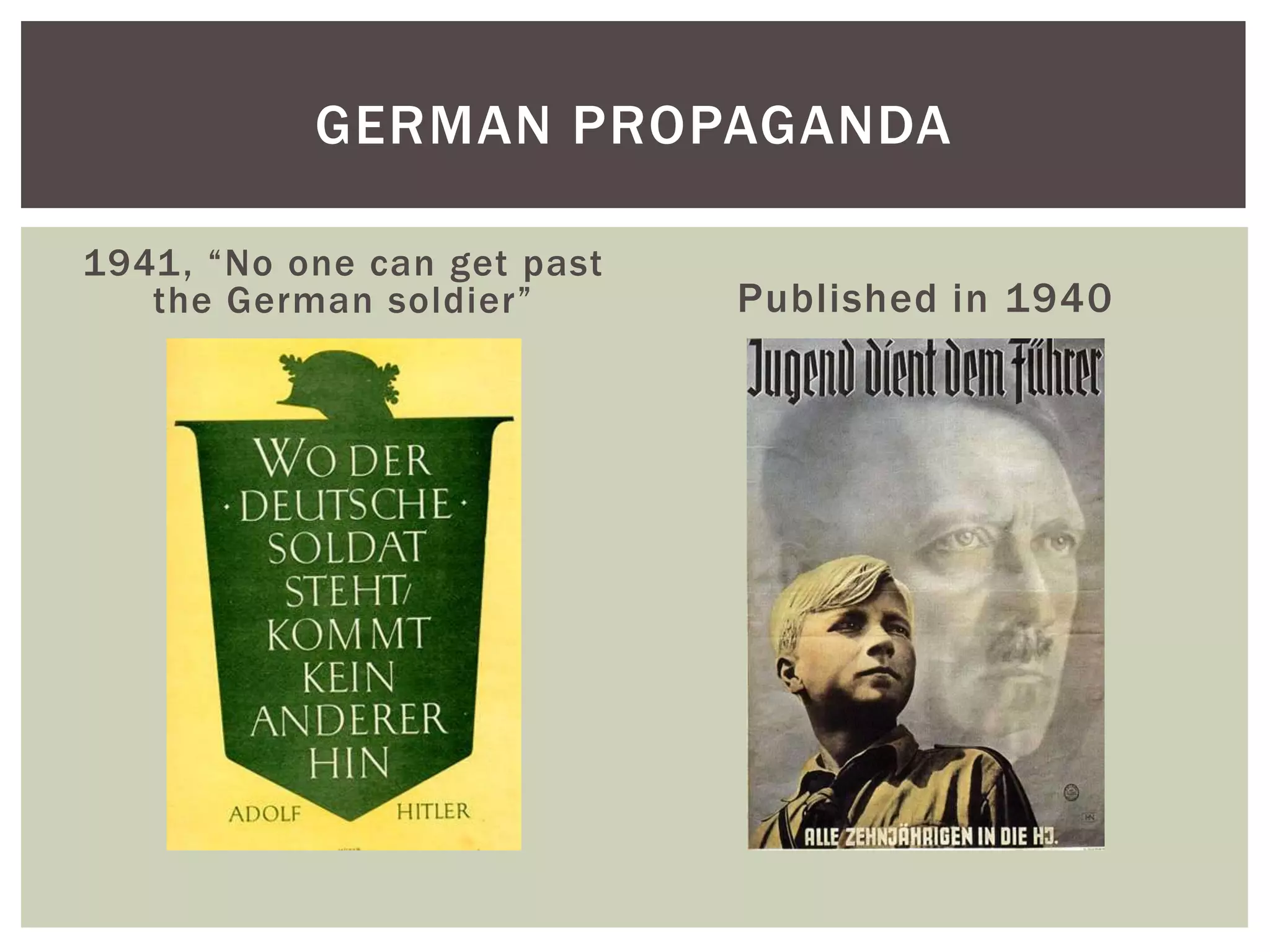 WWII Propaganda powerpoint | PPT