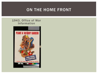 WWII Propaganda powerpoint | PPT