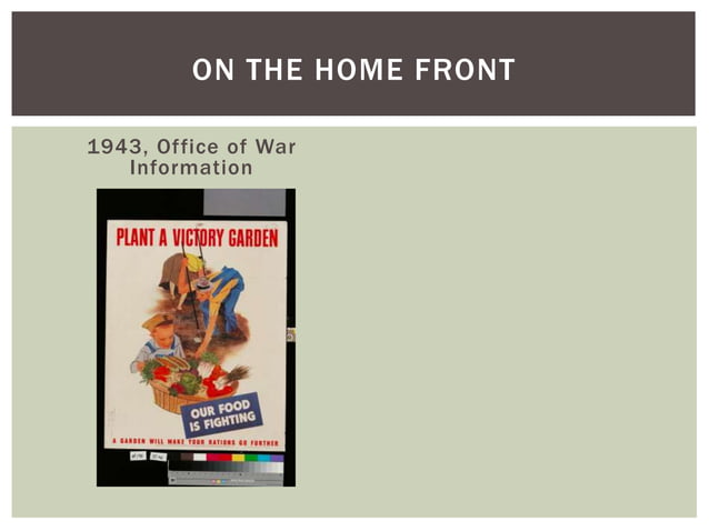 WWII Propaganda powerpoint | PPT