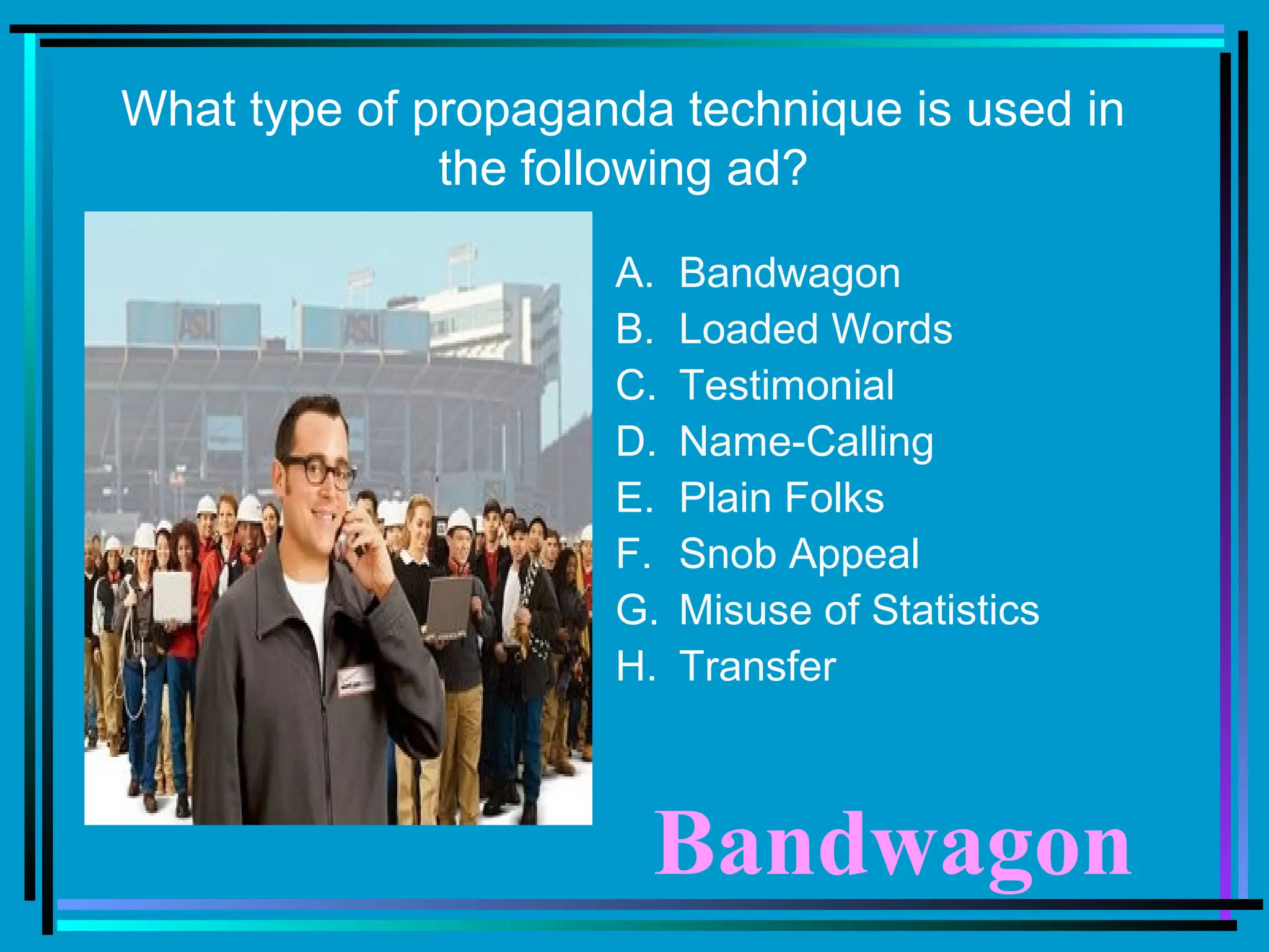 Propaganda powerpoint | PPT