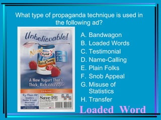 Propaganda powerpoint | PPT