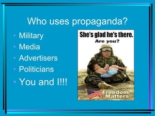 Propaganda powerpoint | PPT