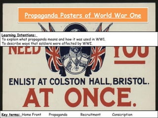 Propaganda, recruitment and trench warfare.pptx