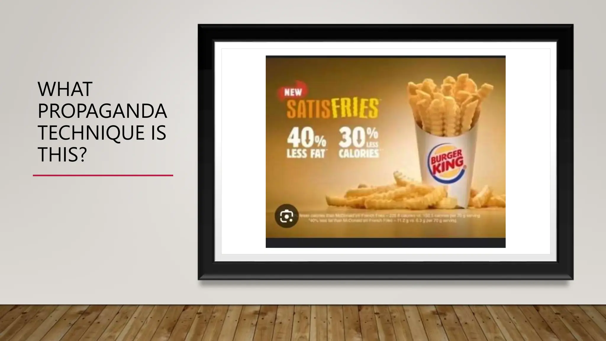 Propaganda techniques.pptx in English Nine | PPTX