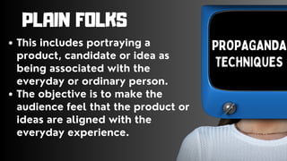 Lesson on Propaganda Techniques for Grade 7 | PDF