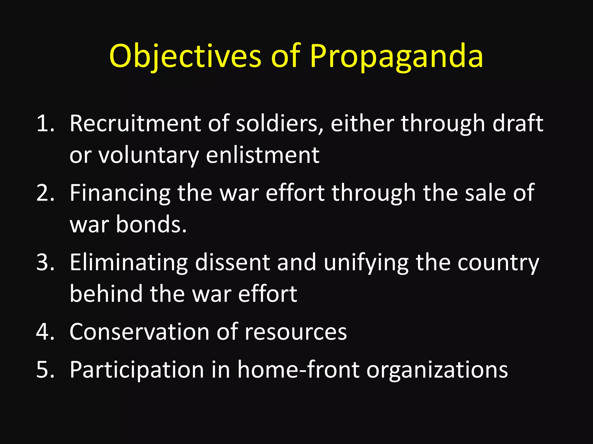 Propaganda techniques | PPTX