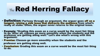 Propaganda techniques: Red herring lesson by Dean Berry | PPTX