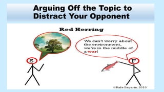 Propaganda techniques: Red herring lesson by Dean Berry | PPTX