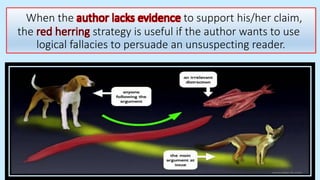 Propaganda techniques: Red herring lesson by Dean Berry | PPTX