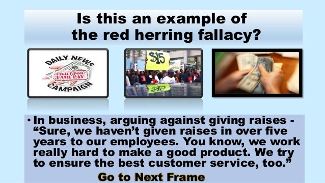 Propaganda techniques: Red herring lesson by Dean Berry