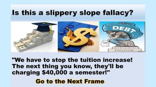 Dean R Berry Propaganda Techniques : Slippery Slope | PPTX