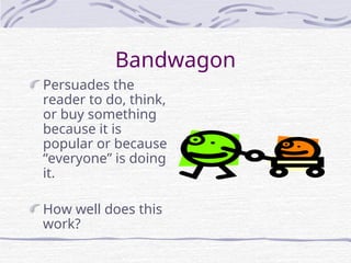 Persuasive Propaganda Techniques for Paper.ppt