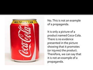 Examples Of Glittering Generalities Propaganda Ads