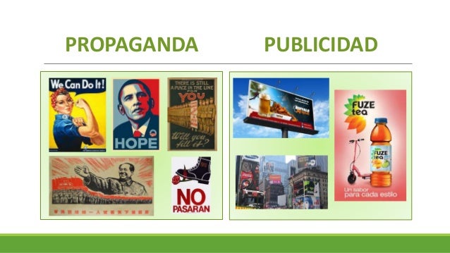 Propaganda y publicidad