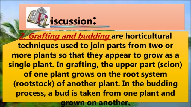 Grade 6 Agriculture Plant Propagation.pptx | Gardening | Home & Garden