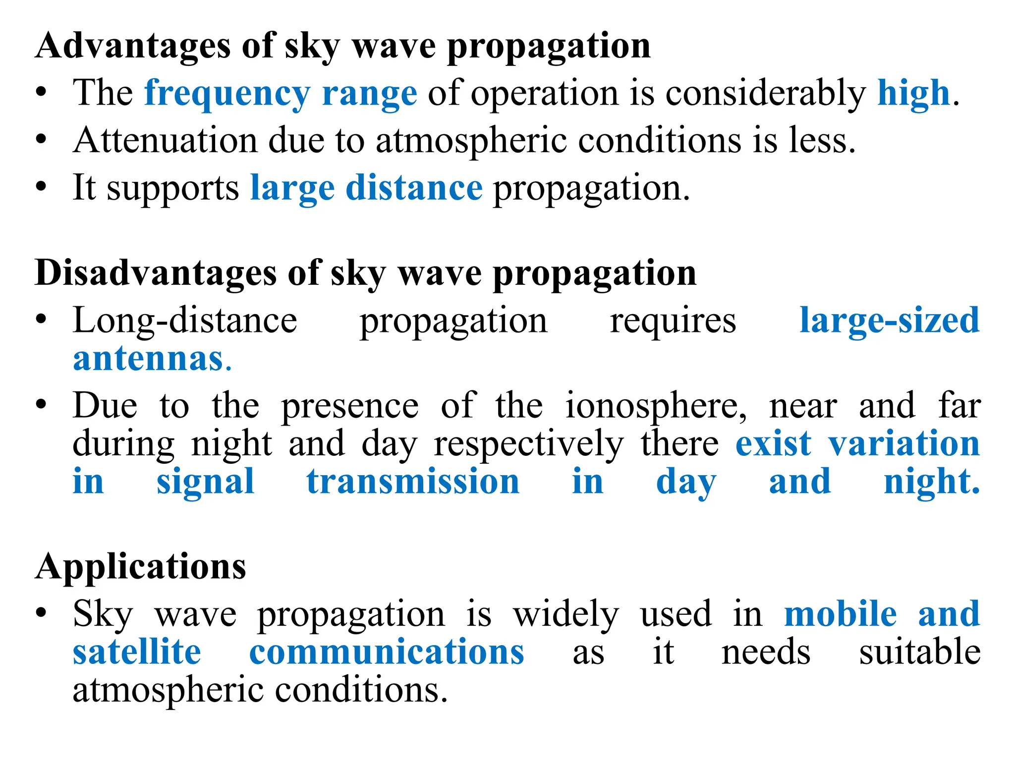 TYPES OF PROPAGATION FOR TRANSMISSION OF DATA IN UNGUIDED MEDIUM | PPTX