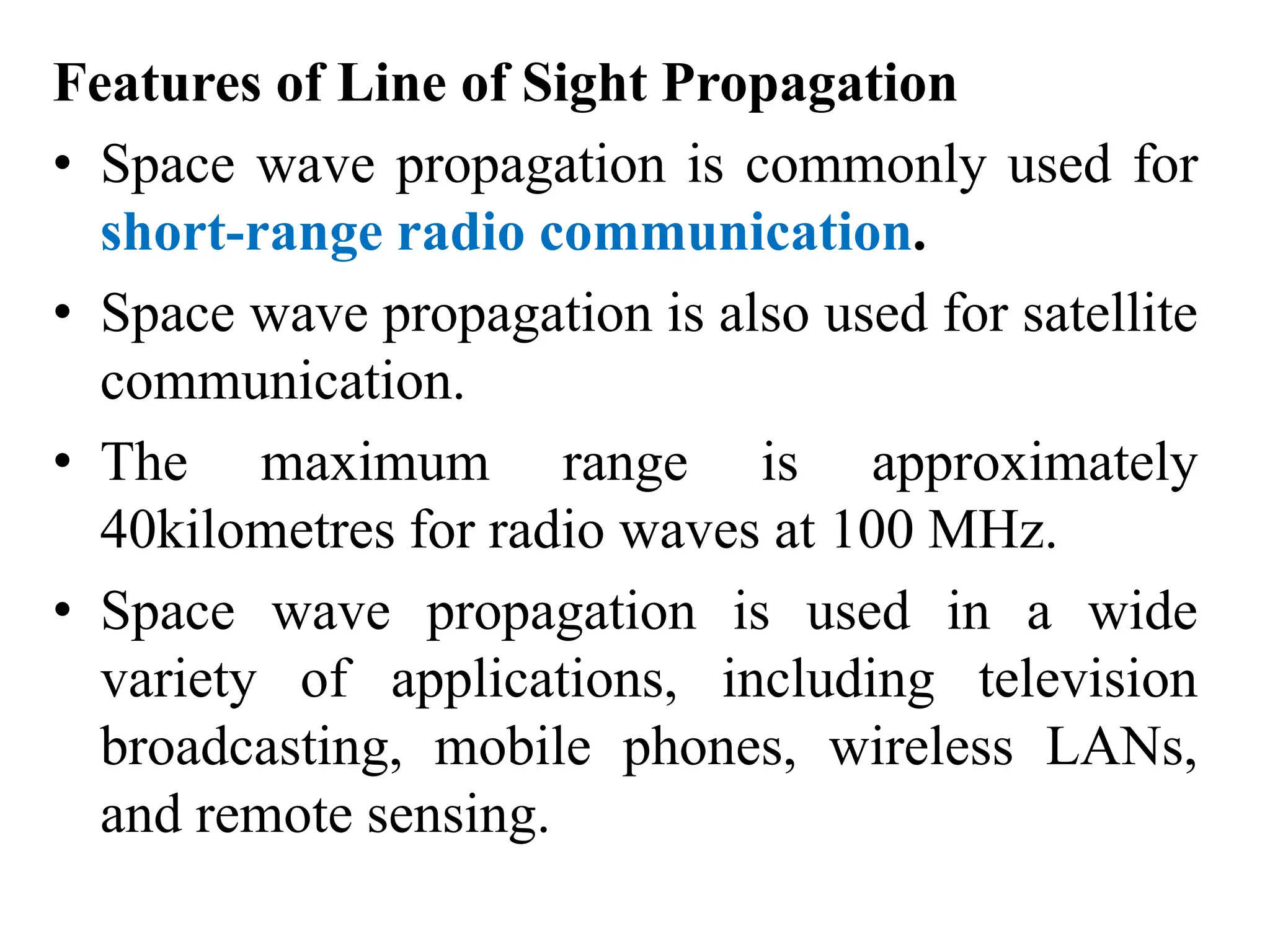 TYPES OF PROPAGATION FOR TRANSMISSION OF DATA IN UNGUIDED MEDIUM | PPTX