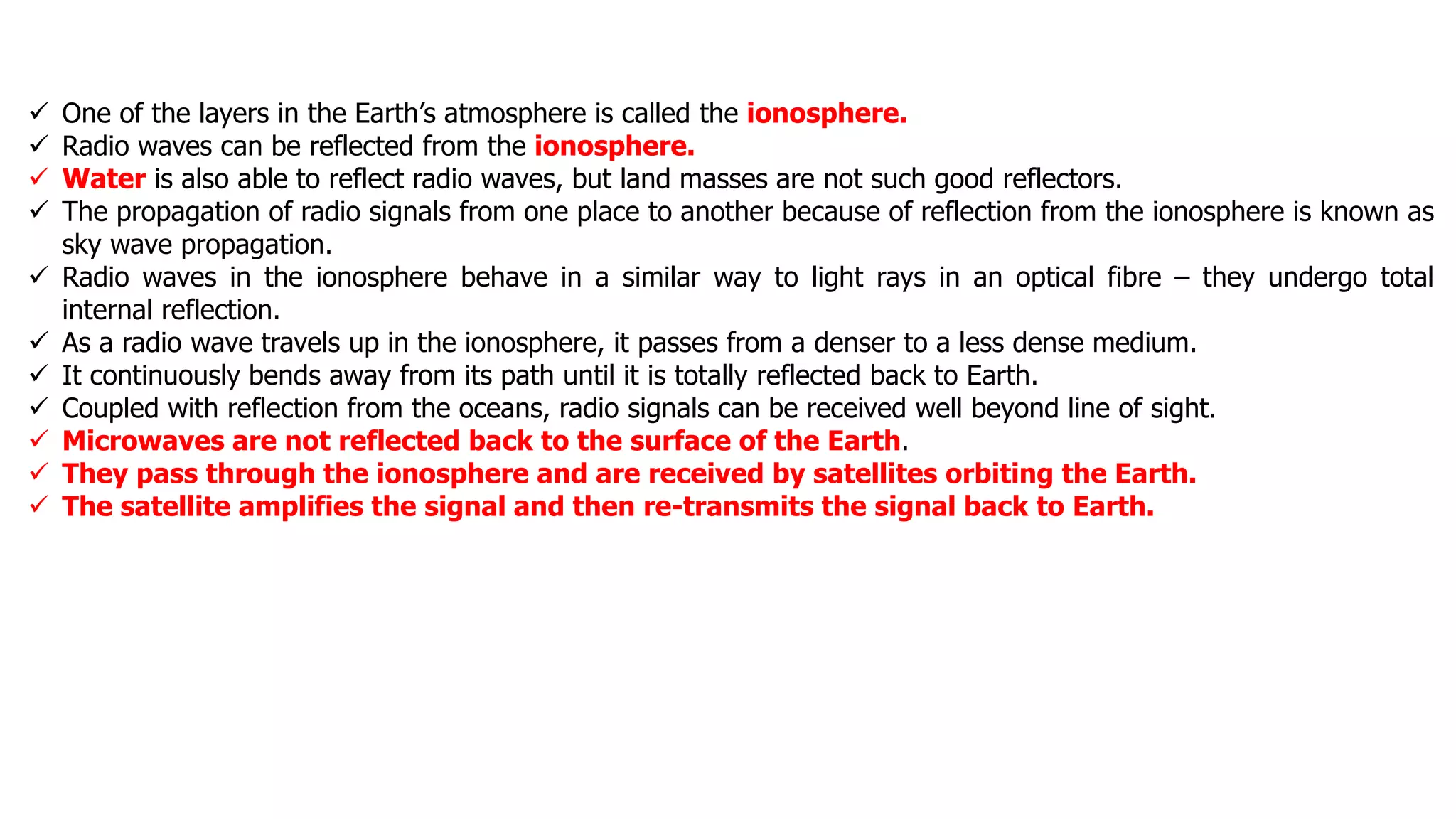 Propagation effects and their impact on satellite earth links | PDF