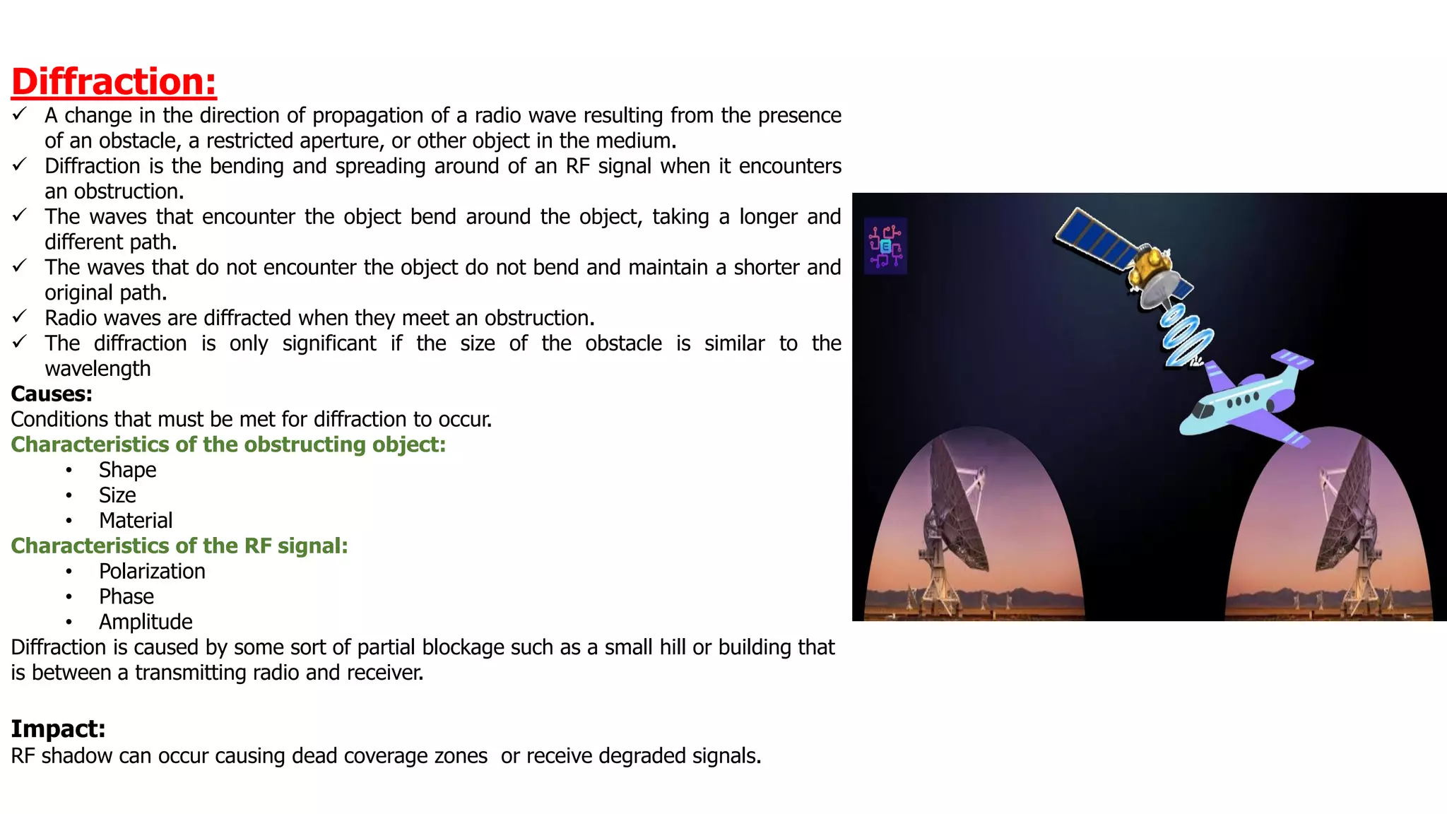 Propagation effects and their impact on satellite earth links | PDF