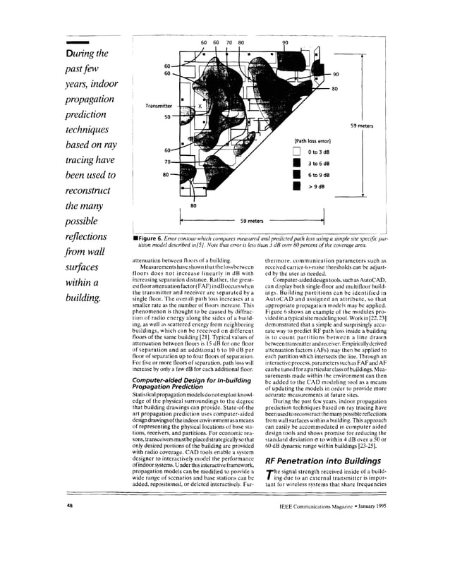 Propagation measurements and models for wireless channels | PDF