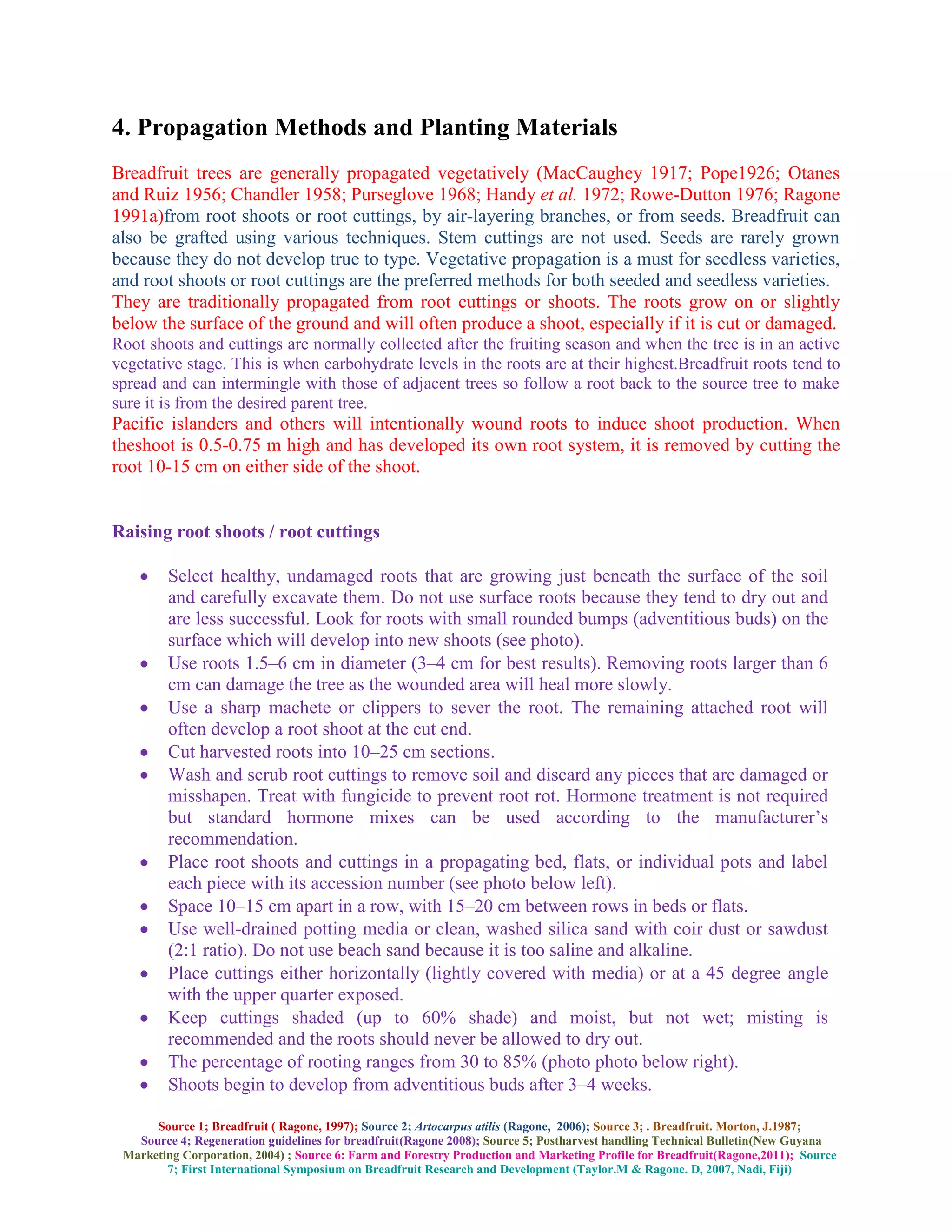 Propagation methods and planting materials | DOCX