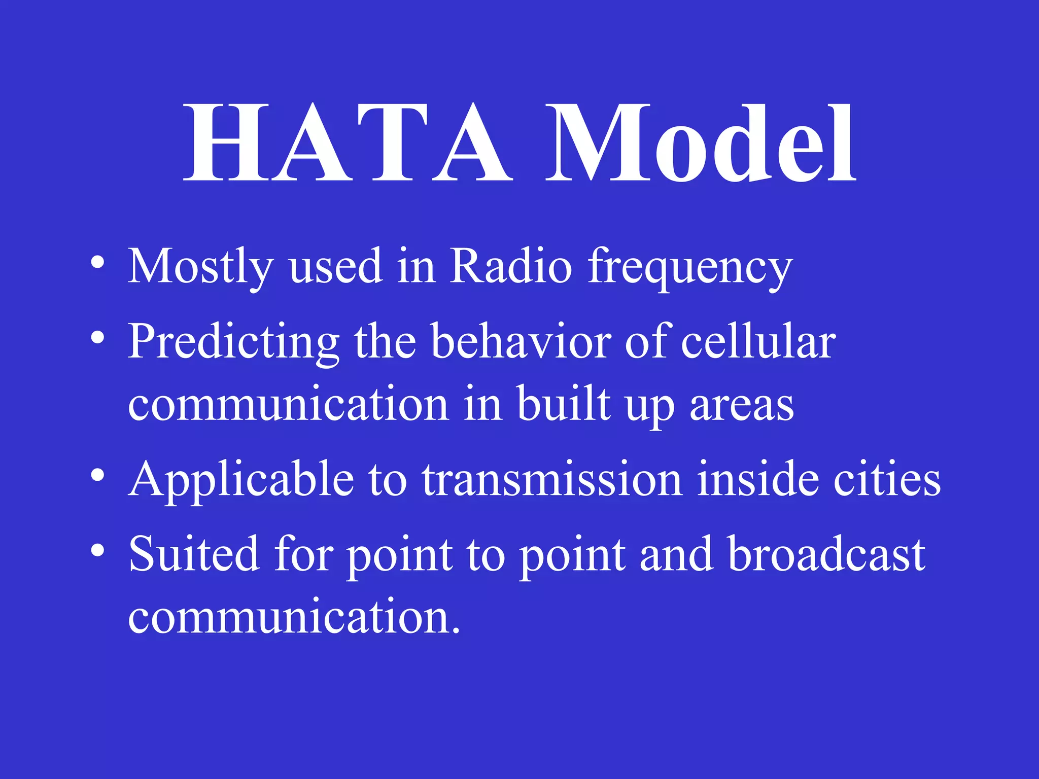 Propagation Models | PPT