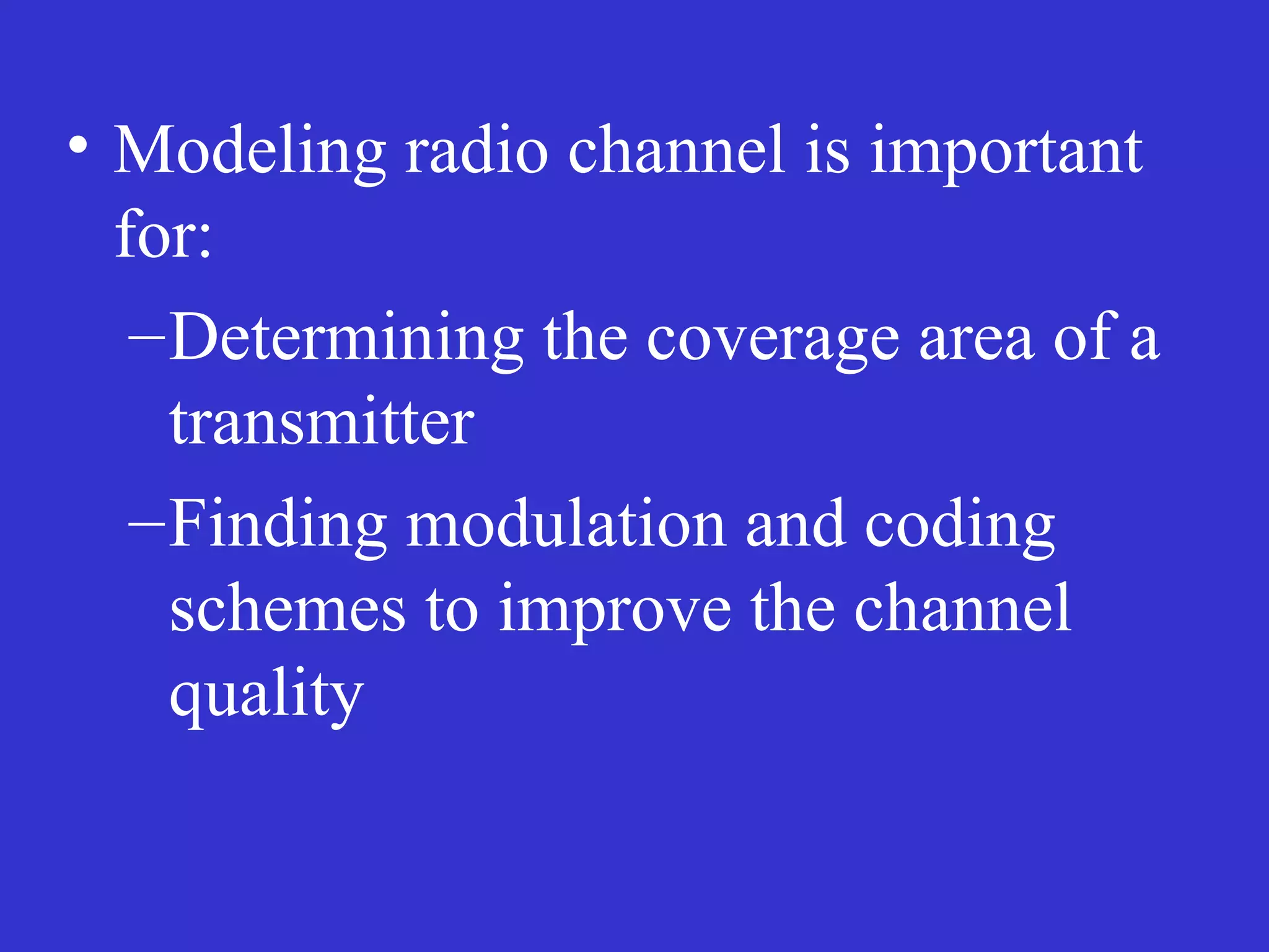 Propagation Models | PPT