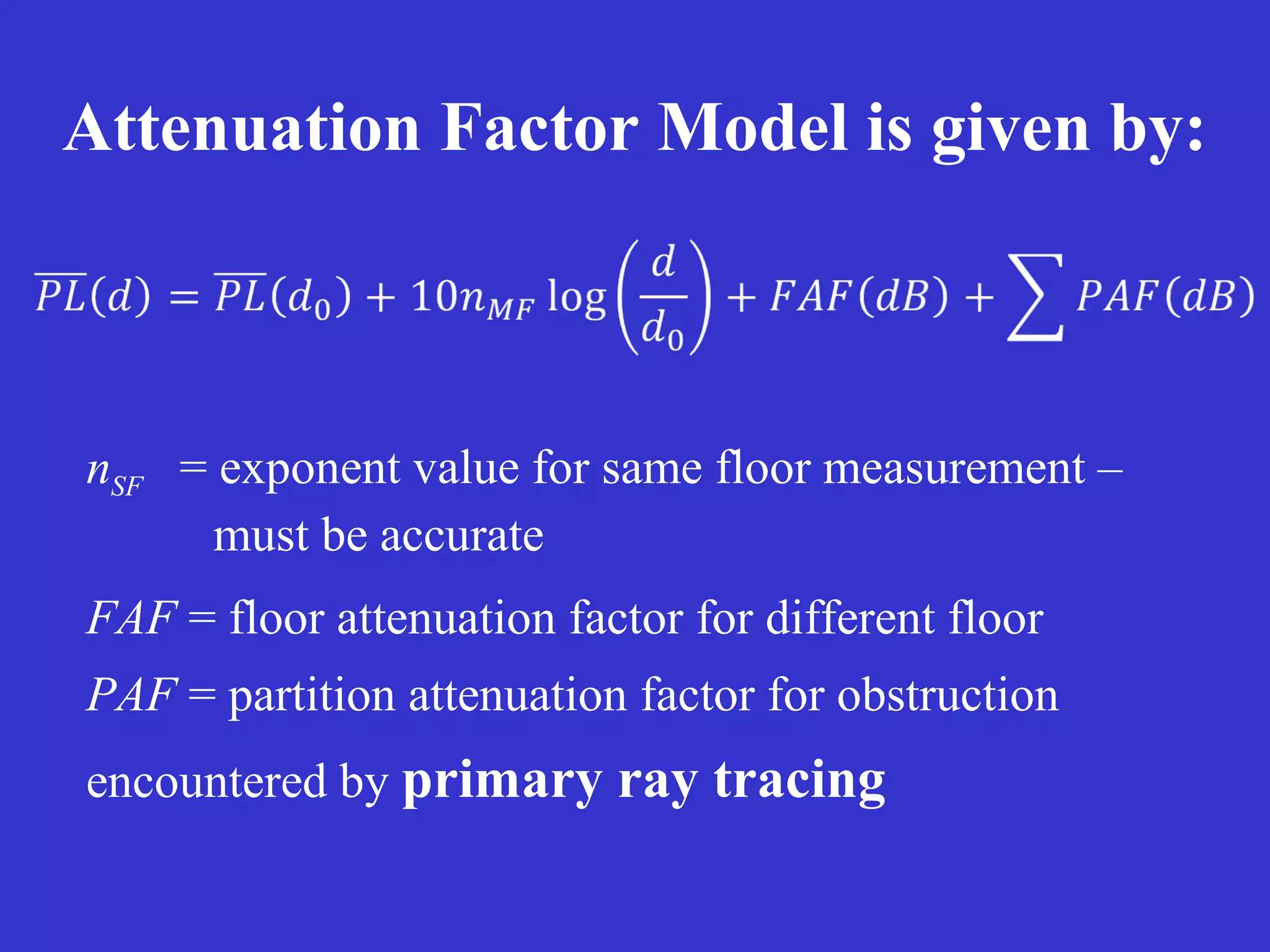 Propagation Models | PPT