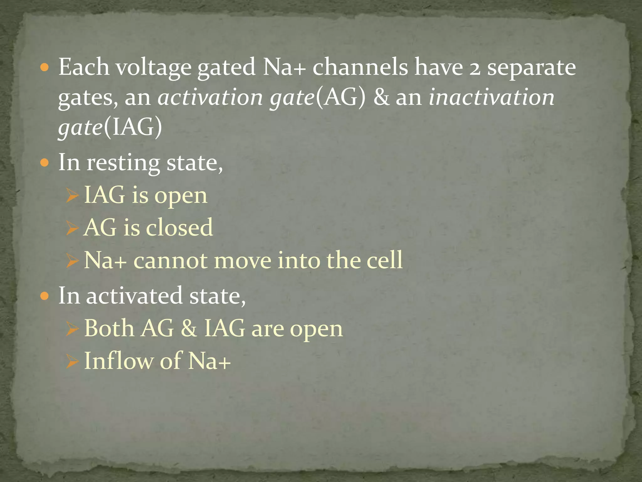 Propagation of action potential | PPTX