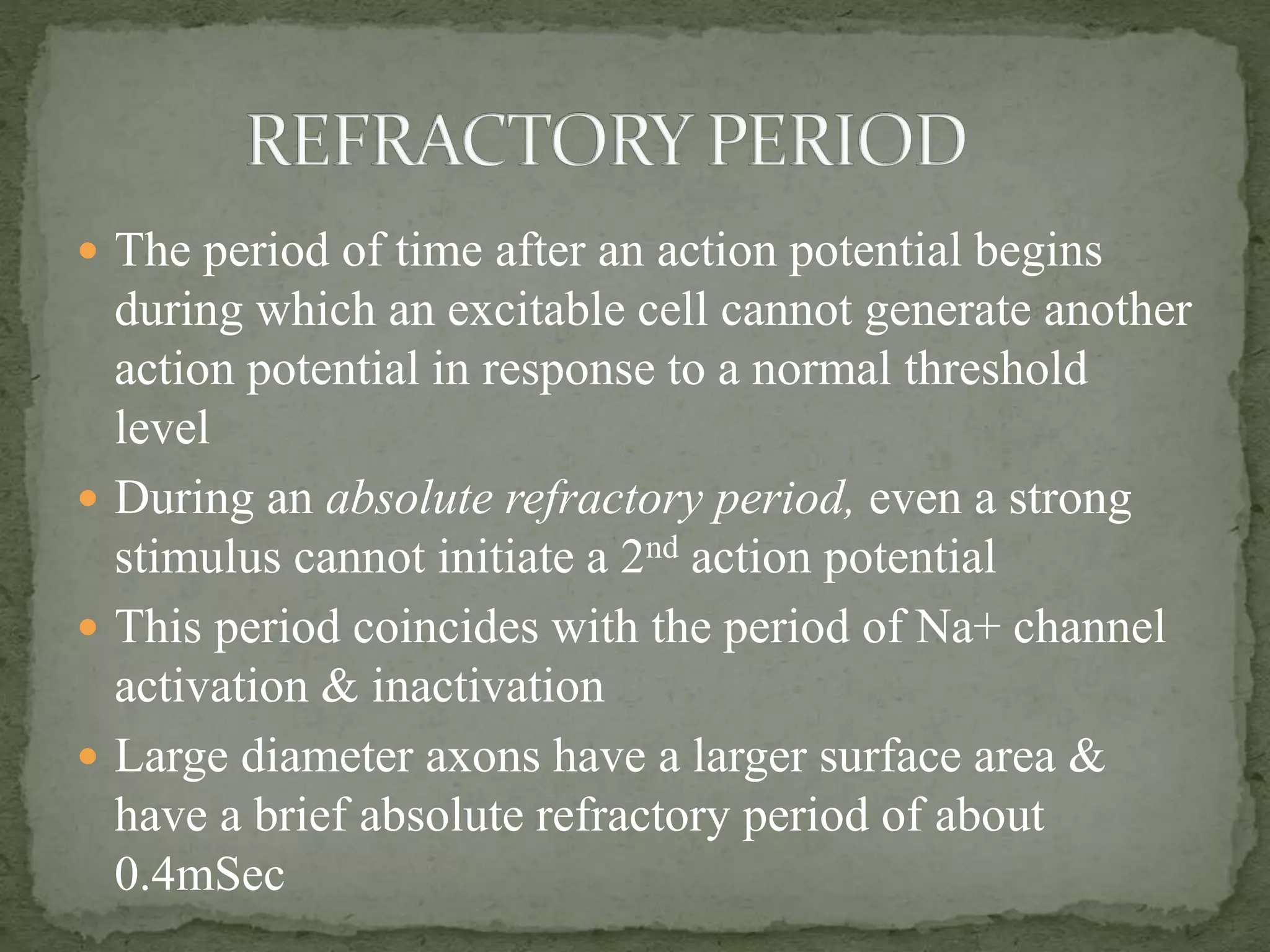 Propagation of action potential | PPTX