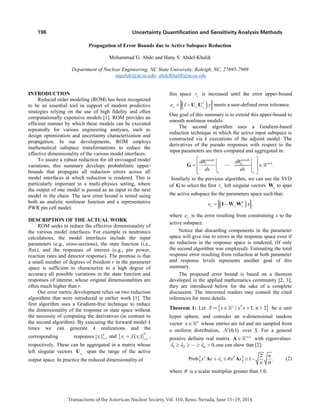 Propagation of Error Bounds due to Active Subspace Reduction | PDF