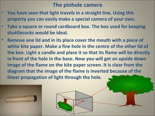 Propagation of light | PPT