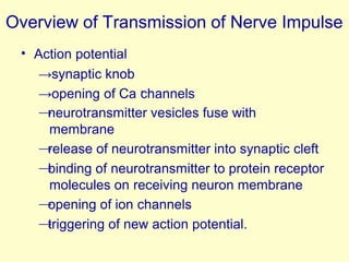 Propagation of nerve impulses | PPTX