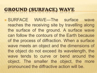 Propagation Of Waves | PPTX