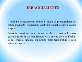 Propagazione del calore | PPT
