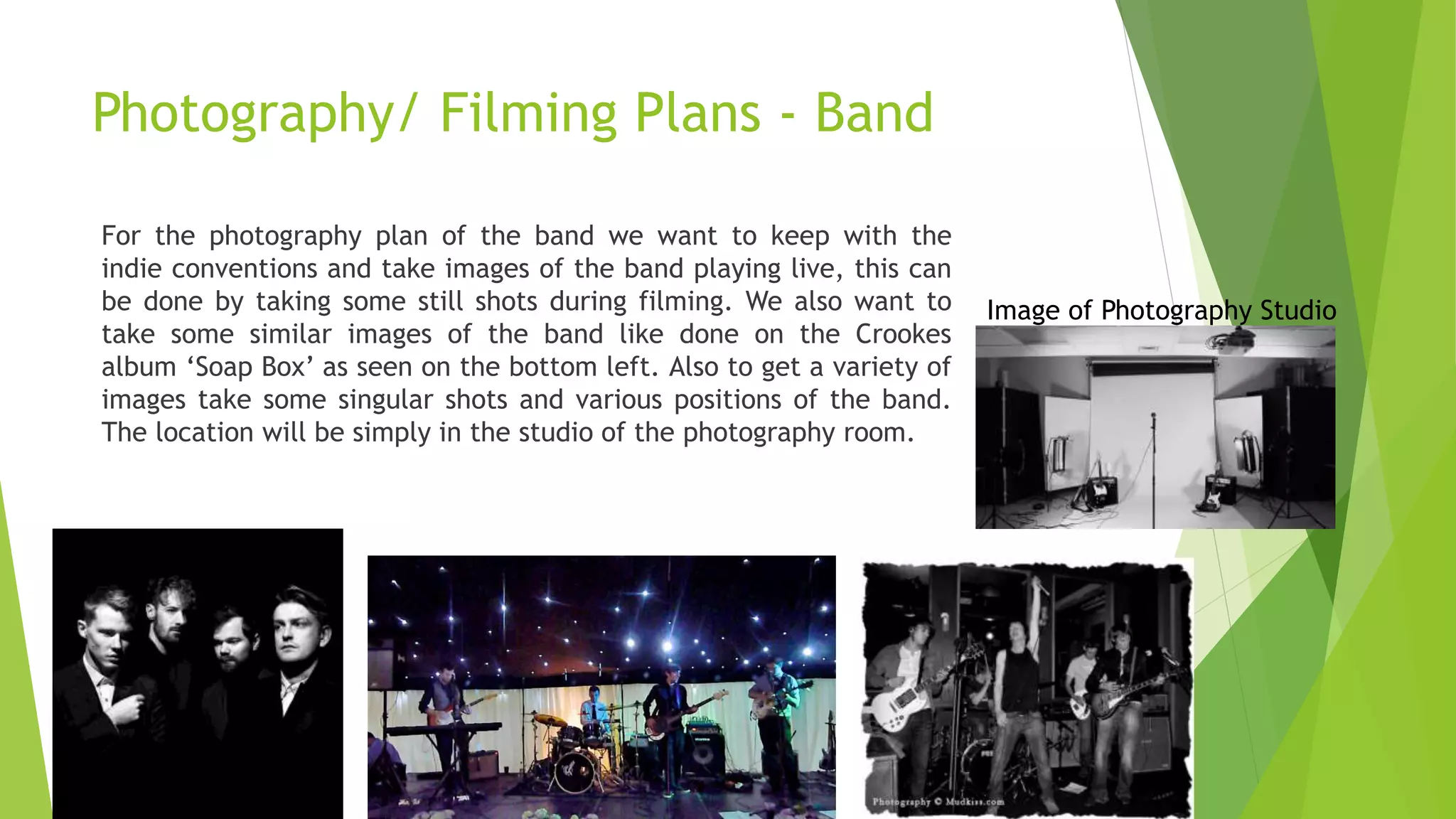 Props, Costume, Equipment and Filming/ Photography Plans | PPT